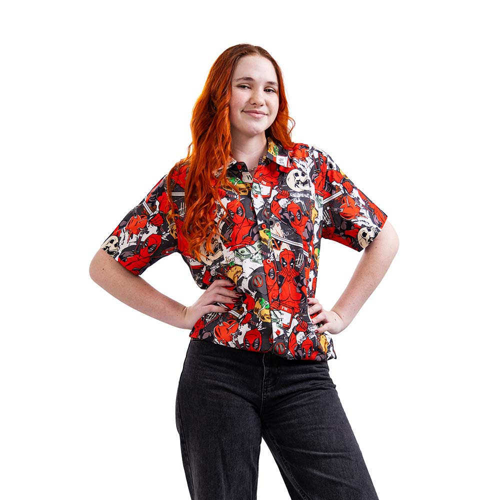 Marvel - Deadpool - Hello I'm Wade Short-Sleeved Shirt - Clothing - EB Games New Zealand