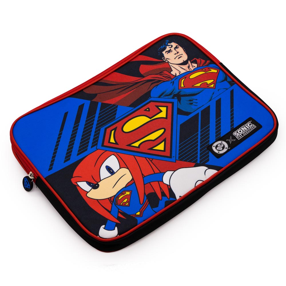 DC X Sonic the Hedgehog - Knuckles & Superman Laptop Bag - Clothing ...