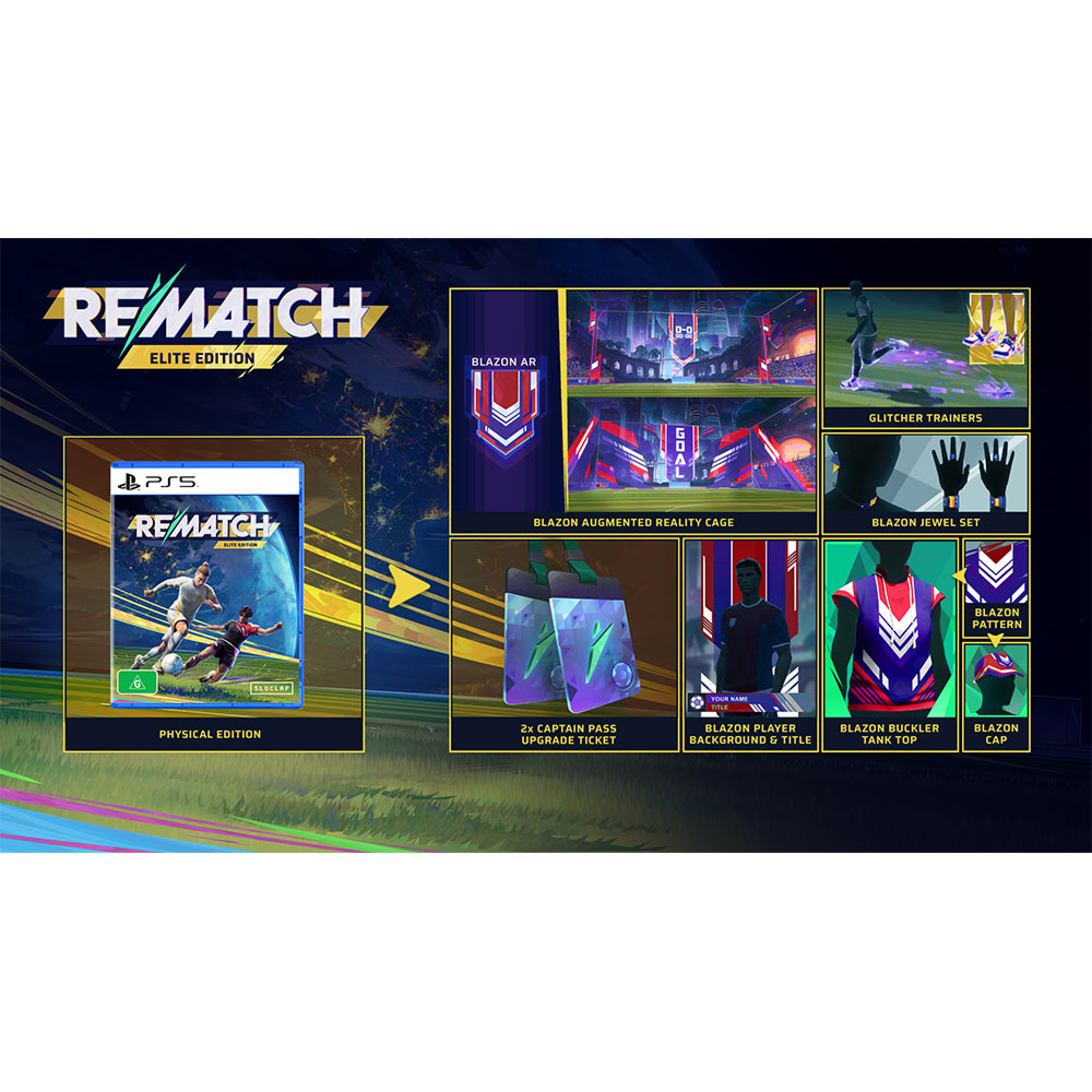 Rematch Elite Edition - PlayStation 5 - EB Games Australia
