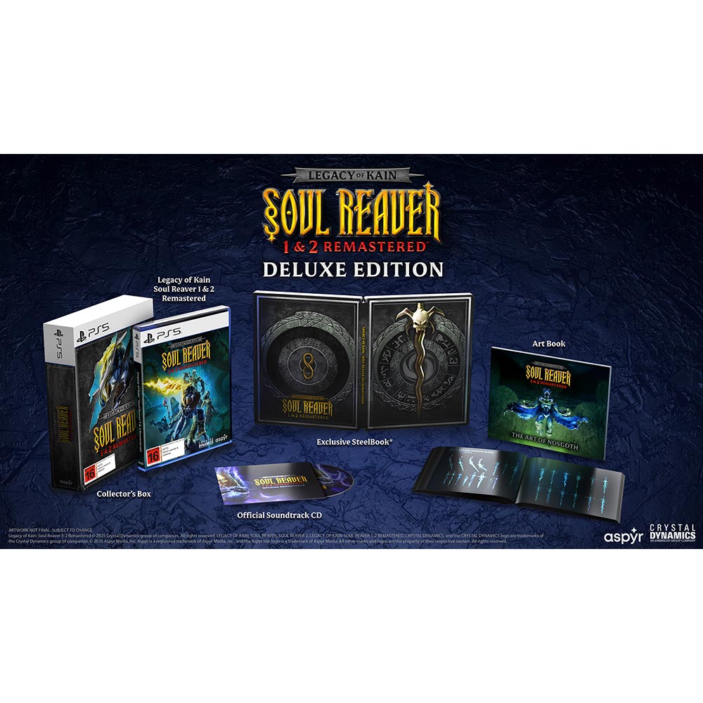 Legacy of Kain: Soul Reaver 1&2 Remastered - Deluxe Edition ...