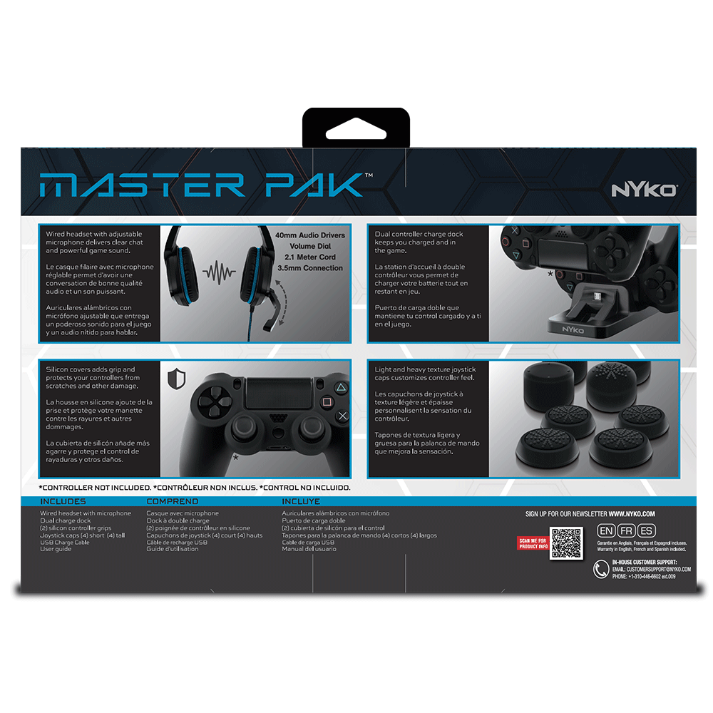 Nyko PS4 Master Pak - PlayStation 4 - EB Games New Zealand
