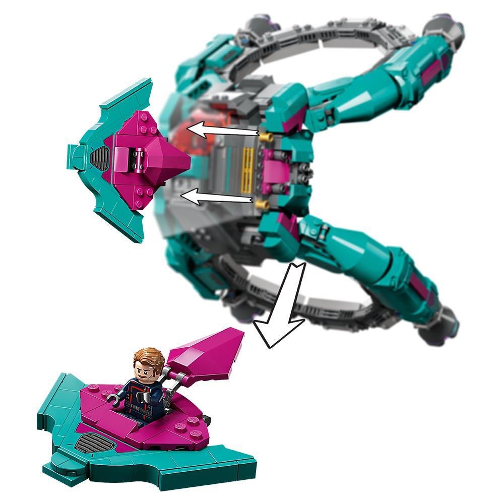 Marvel - Guardians of The Galaxy Vol. 3 - LEGO The New Guardians' Ship ...