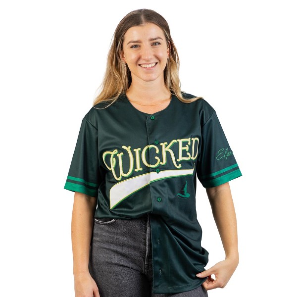 Wicked - Elphaba Baseball Jersey - Clothing - EB Games New Zealand