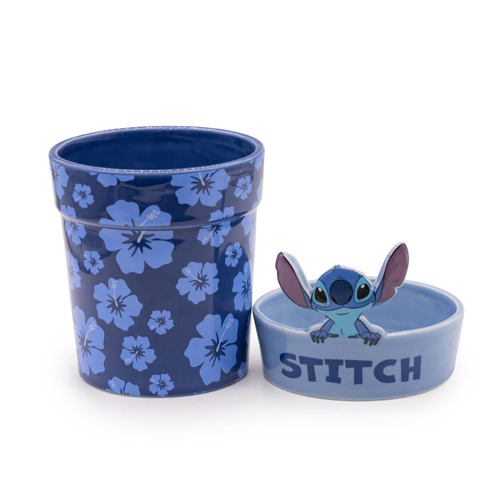 Disney - Lilo & Stitch - Stitch Flower Plant Pot - Loot - EB Games ...