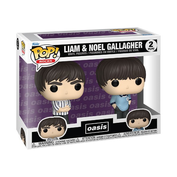 Oasis - Liam & Noel Gallagher Pop! Vinyl Figure 2-Pack - Toys and ...