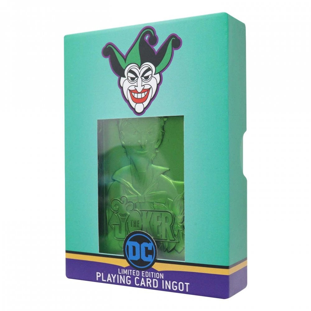 DC Comics - Batman - The Joker Playing Card Metal Ingot - Toys and ...