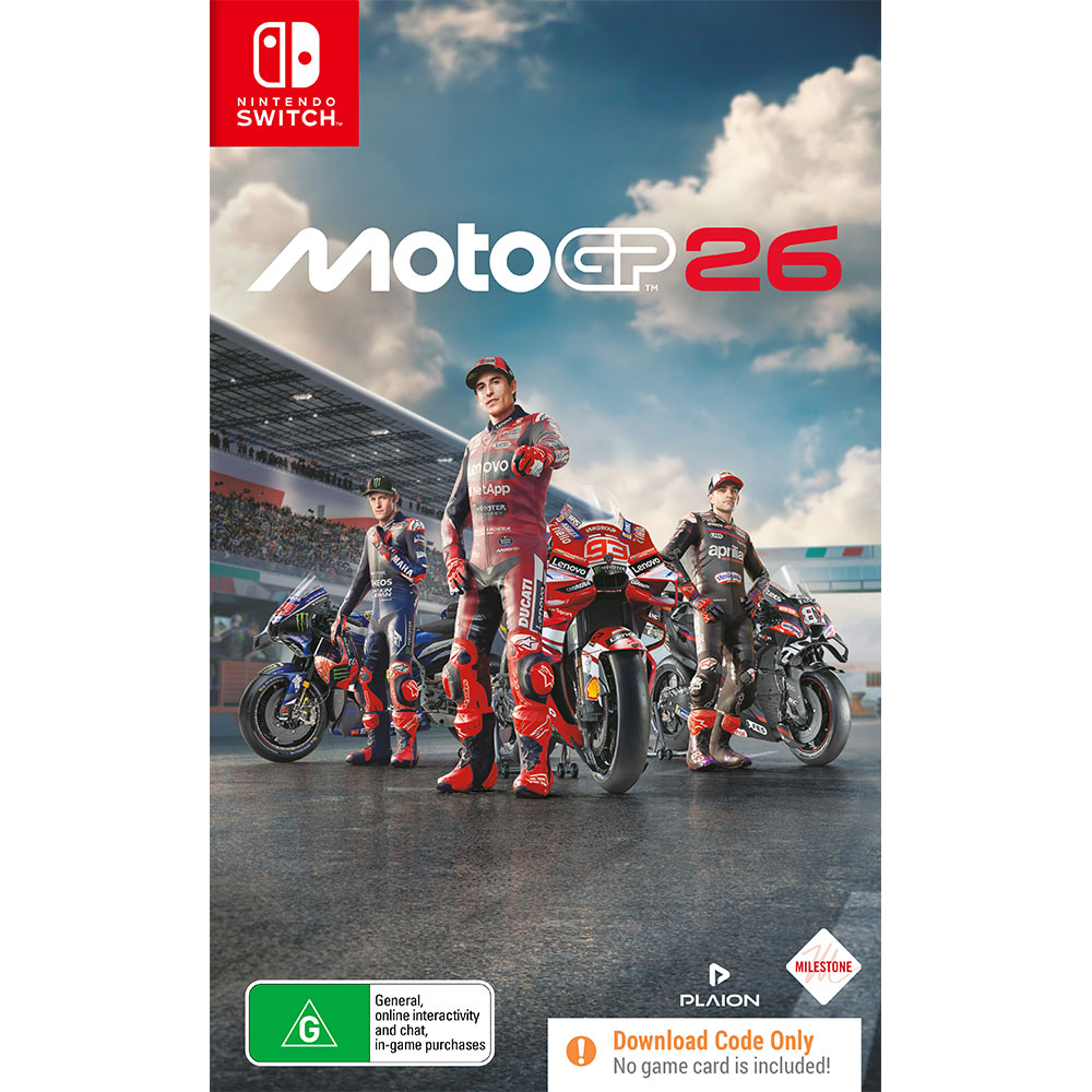 MotoGP 26 (Code-in-a-Box) - Nintendo Switch - EB Games Australia