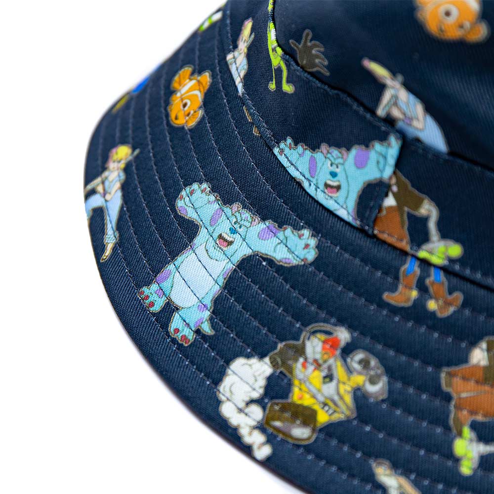 Pixar - All Over Character Print Bucket Hat - Clothing - EB Games New ...