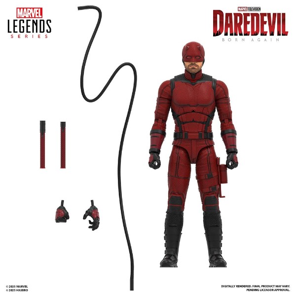 Marvel - Daredevil: Born Again - Marvel Legends Daredevil Action Figure ...