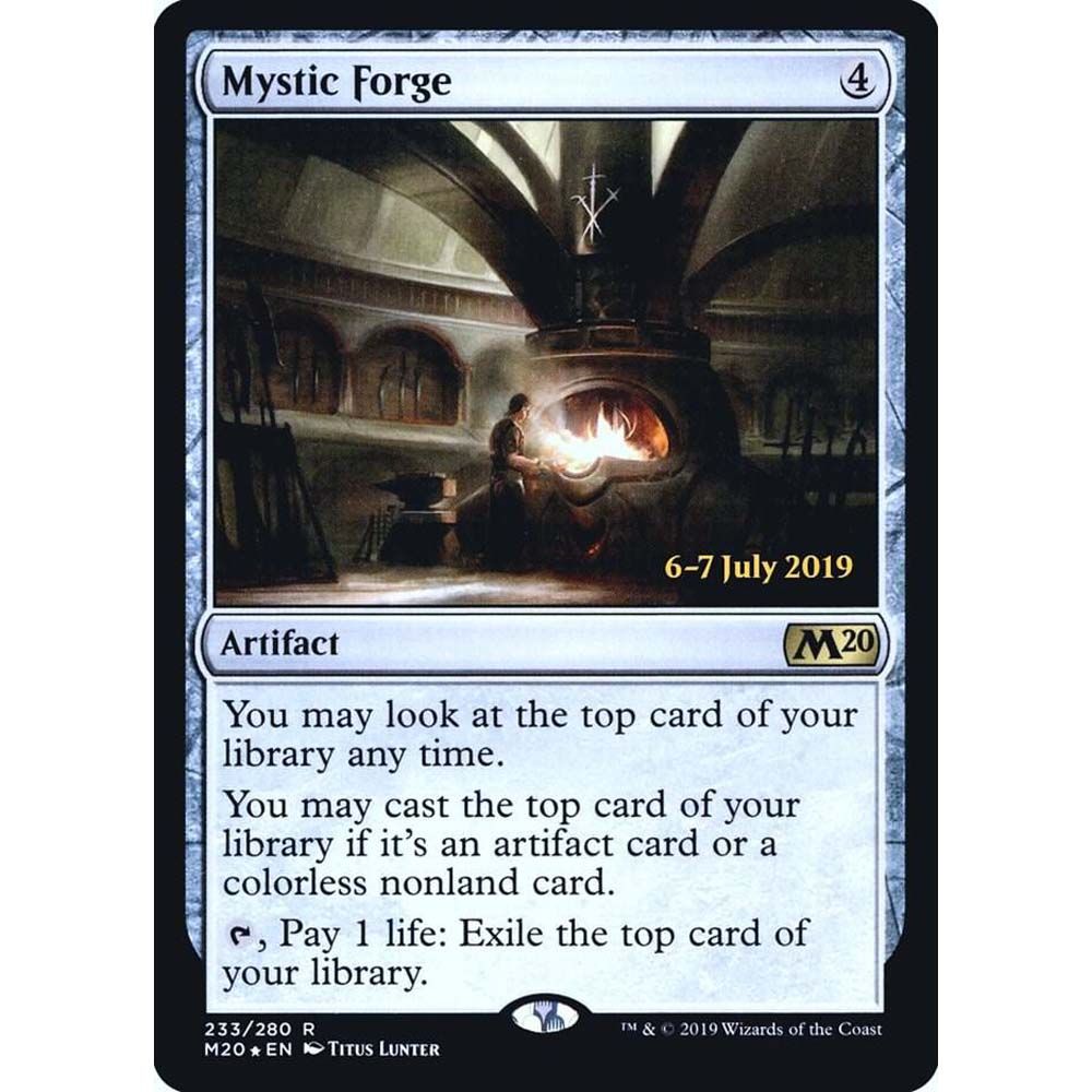 Magic: The Gathering - TCG - Prerelease Cards - Mystic Forge 233 - Toys ...