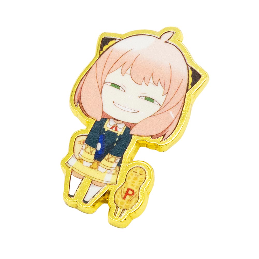 Spy x Family - Anya Forger & Peanut Pin - Clothing - ZiNG Pop Culture