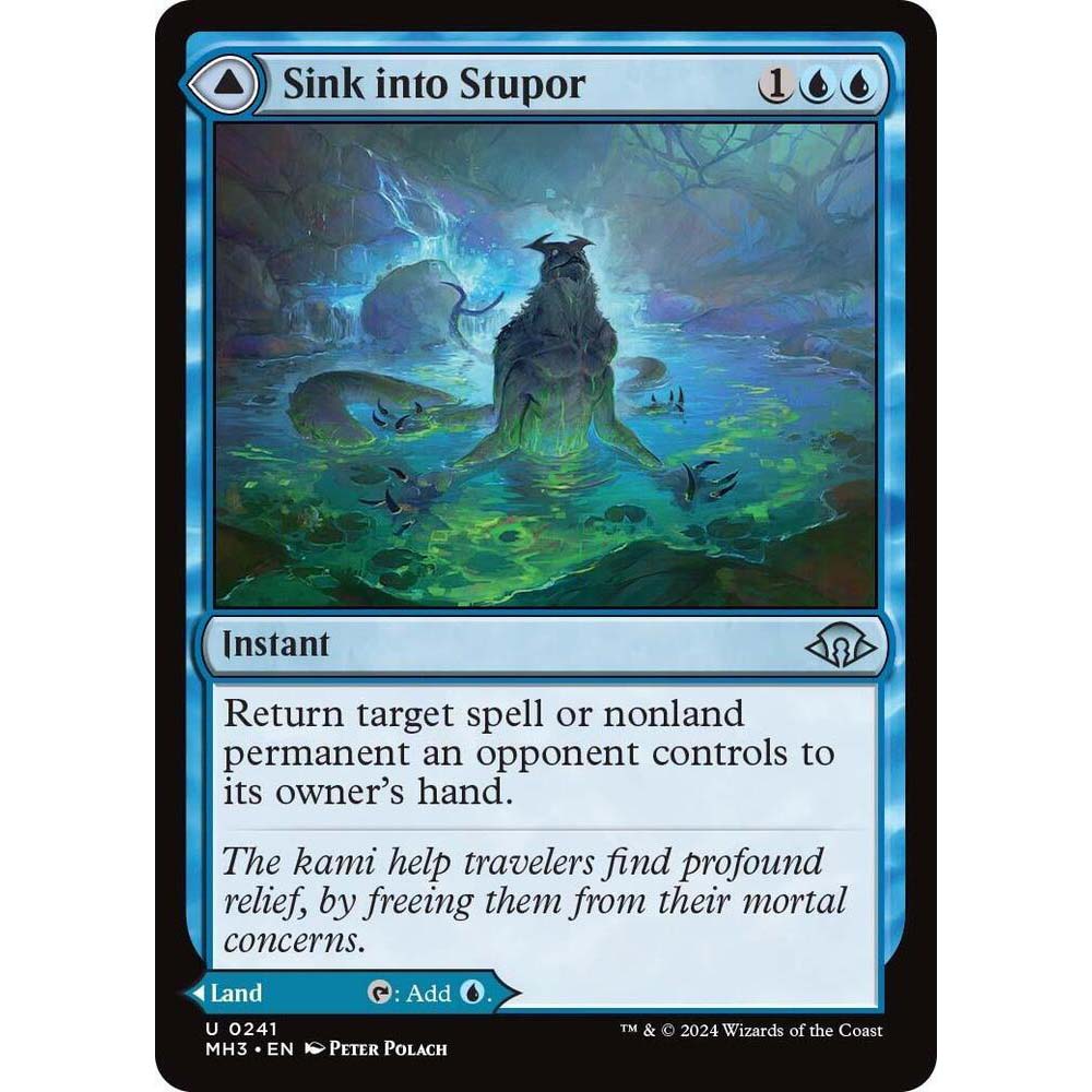 Magic: The Gathering - TCG - Modern Horizons 3 - Sink into Stupor 241 ...