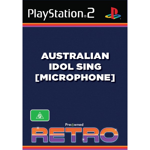 Australian Idol Sing [Microphone] (preowned) - PlayStation 2 - EB Games ...
