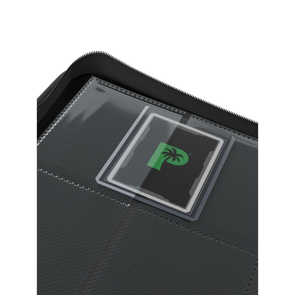 Palms Off Gaming - Collector's Series Top Loader Zip Binder - Black ...