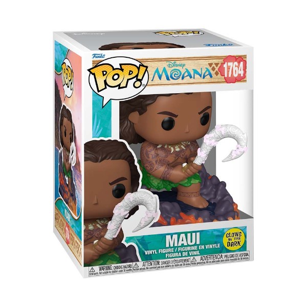 Disney - Moana - Maui Glow Pop! Premium Vinyl Figure - Toys and ...