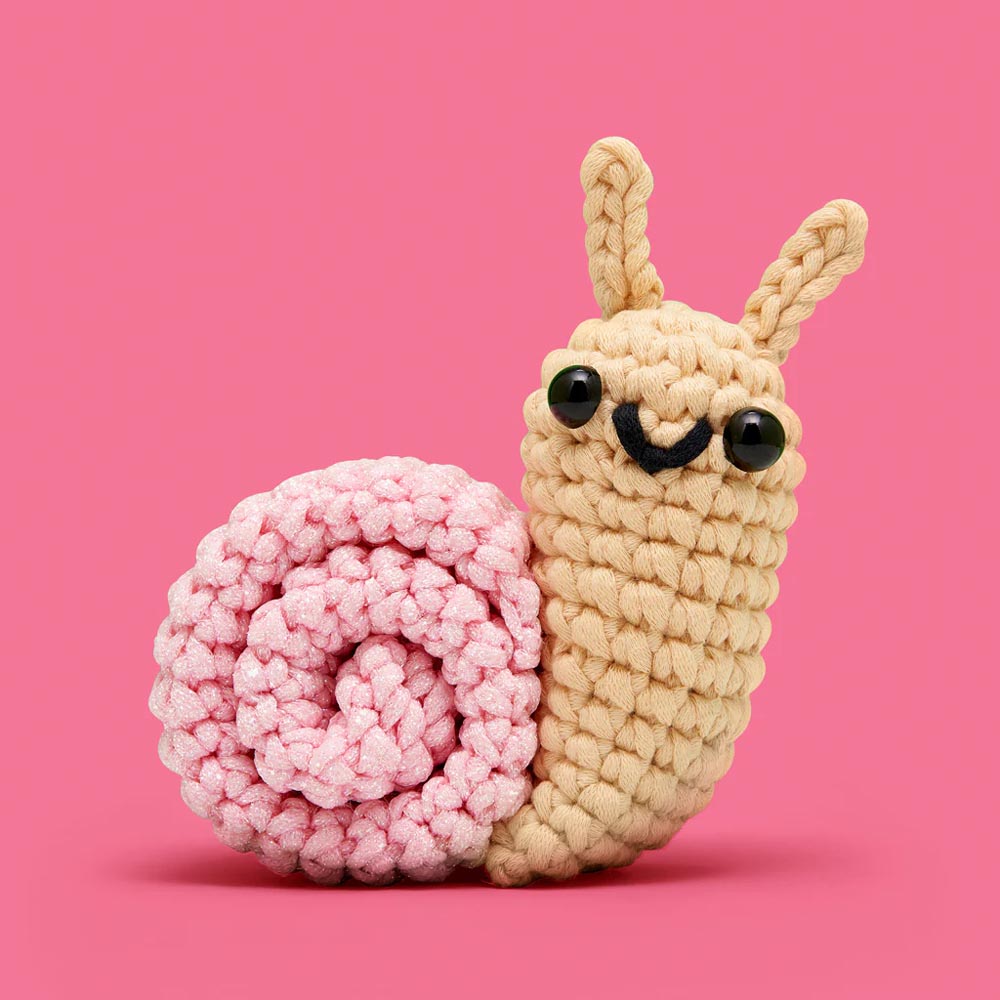 The WOOBLES - Mimi the Snail Crochet Kit - Toys and Collectibles - EB ...
