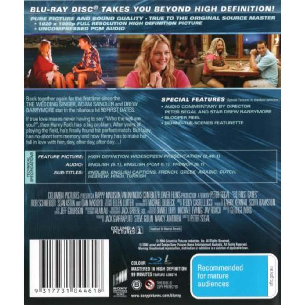50 First Dates - Loot - EB Games Australia