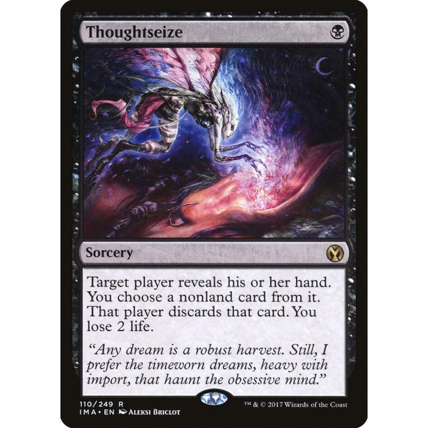 Magic: The Gathering - TCG - Iconic Masters - Thoughtseize 110 - Toys and Collectibles - EB ...