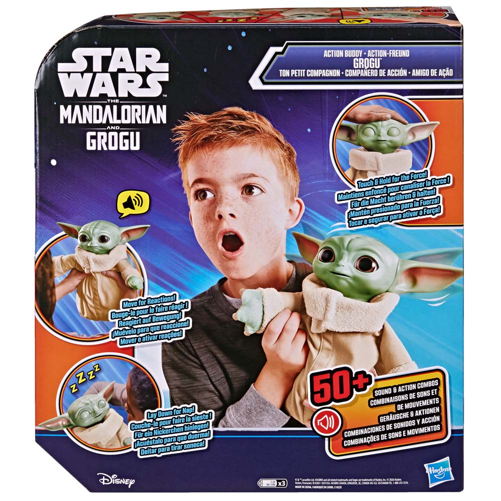 Star Wars - The Mandalorian & Grogu - Action Buddy Grogu Animatronic 10 ...
