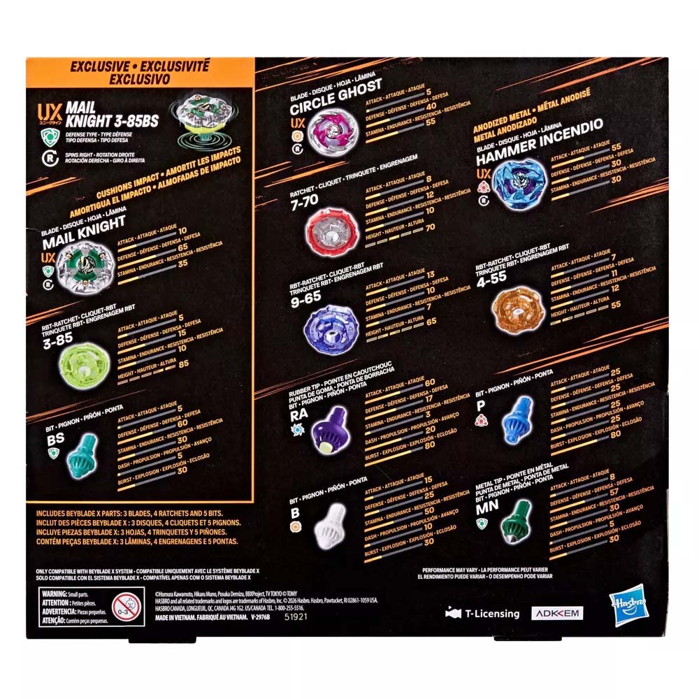 Beyblade X - X-treme Expansion Pack 12-Piece Set - Toys and ...