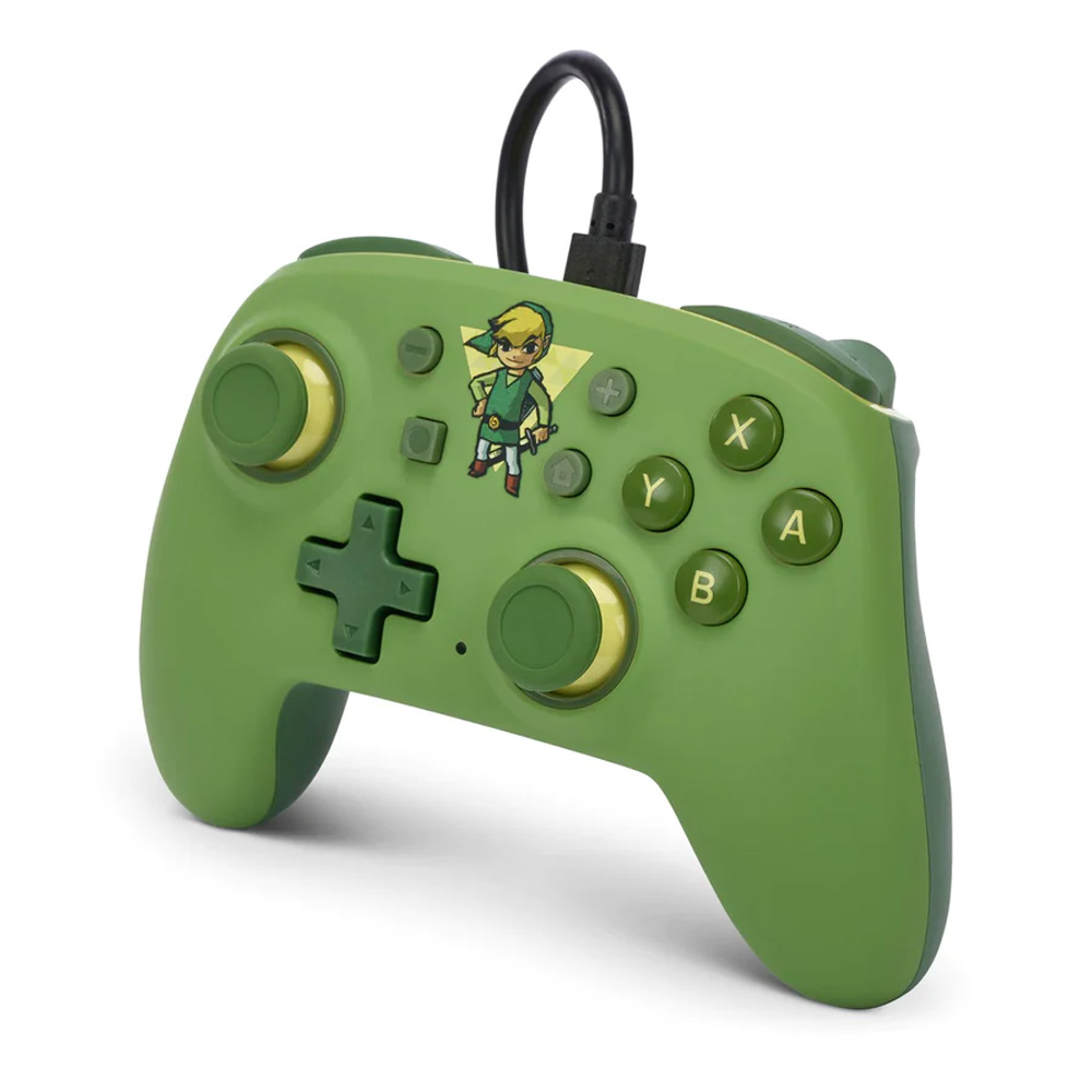 PowerA Nano Wired Controller for Nintendo Switch (Zelda Toon Link ...