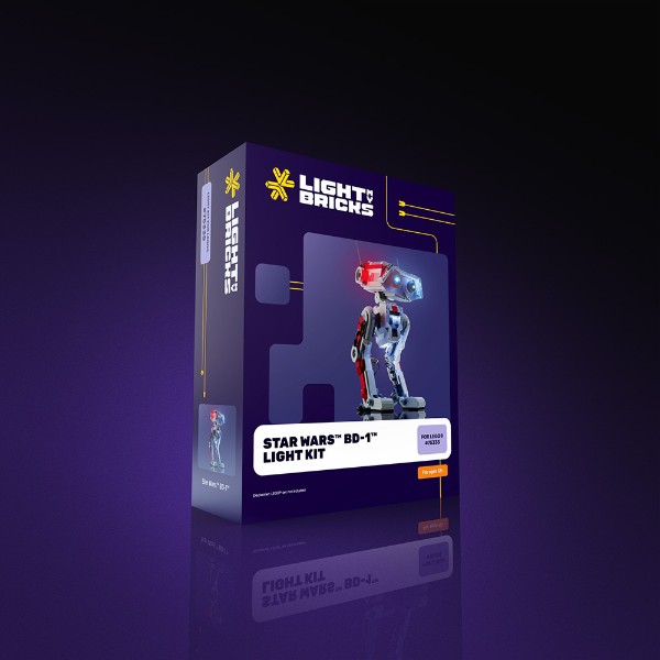 Light My Bricks - Star Wars - LEGO BD-1 (LEGO #75335) 2.0 Light Kit 20 ...