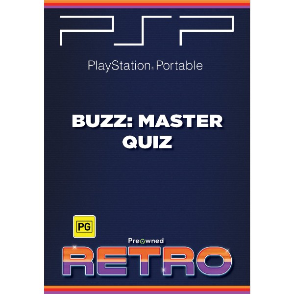 Buzz: Master Quiz (preowned) - PSP - EB Games Australia