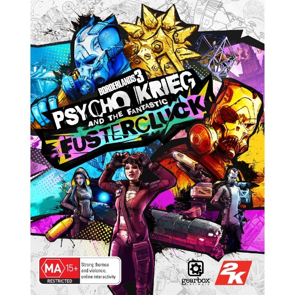 Borderlands 3 - Psycho Krieg and the Fantastic FusterCluck - DLC - PC ...