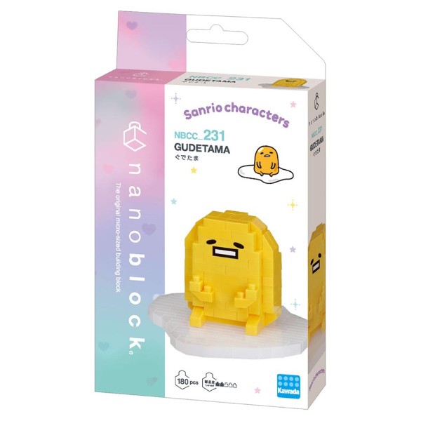 Sanrio - Gudetama nanoblocks Figure - Toys and Collectibles - EB Games ...