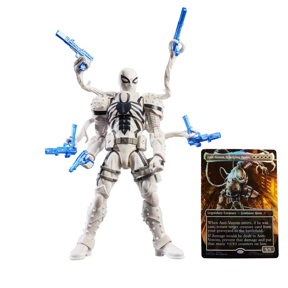 Marvel Legends Series - Magic: The Gathering Agent Anti-Venom Action ...