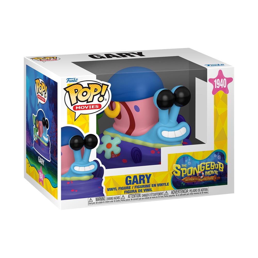 The SpongeBob Movie: Search for SquarePants - Gary (Pirate) Pop! Vinyl ...