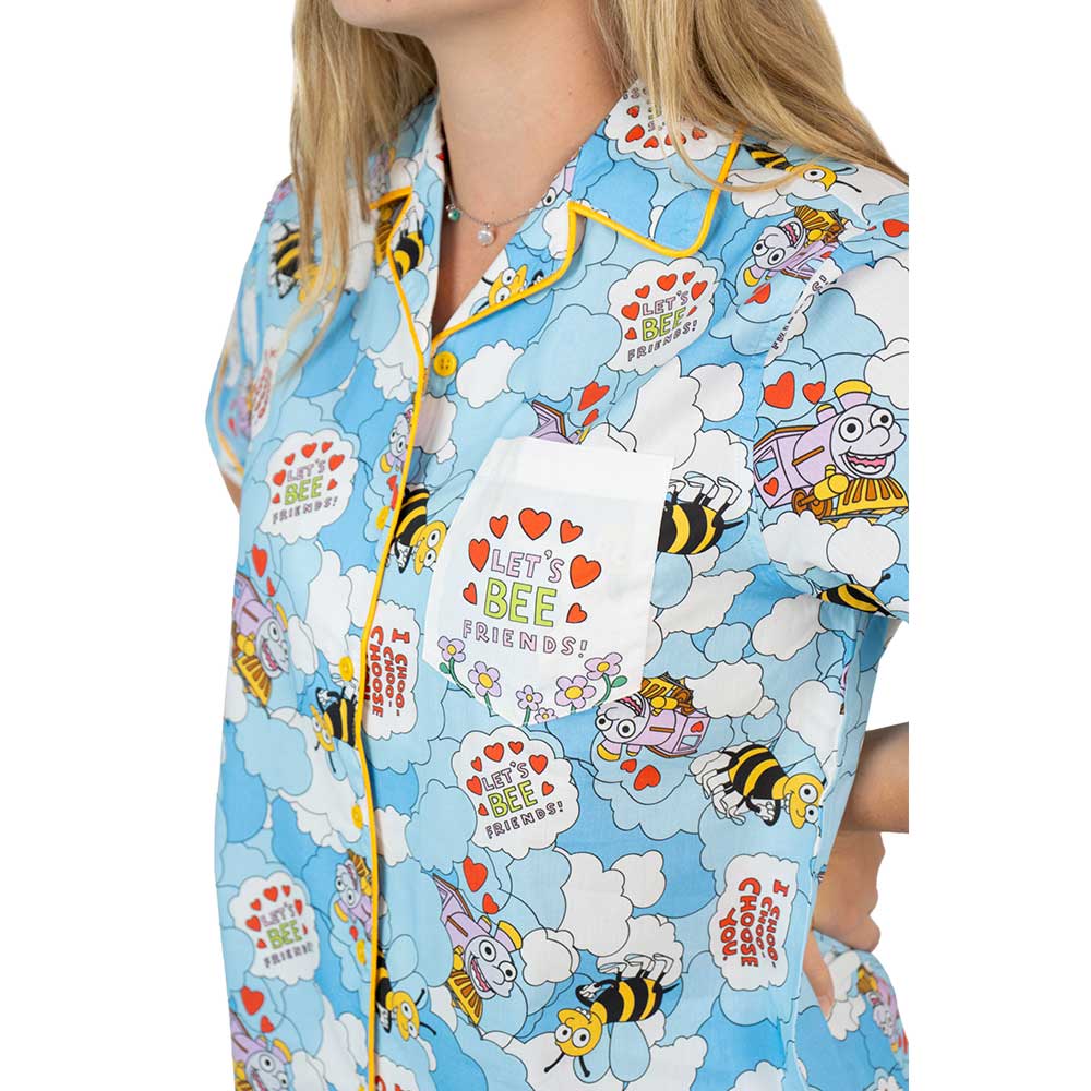 The Simpsons - Let's BEE Friends Pocket Premium Women's Pyjamas ...