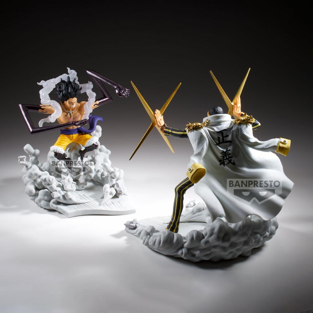 One Piece - Monkey D. Luffy Gear 4 Senkozekkei Figure - Toys and ...