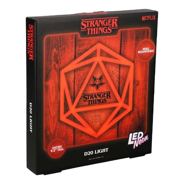 Stranger Things - D20 Neon Light - Toys and Collectibles - EB Games ...