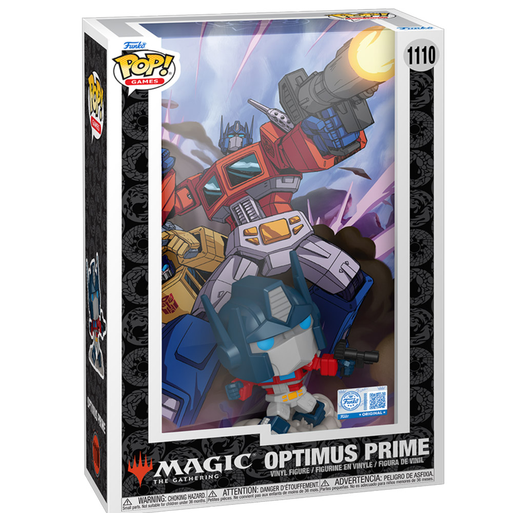 Transformers X Magic: The Gathering - Optimus Prime Pop! Cover - Toys ...