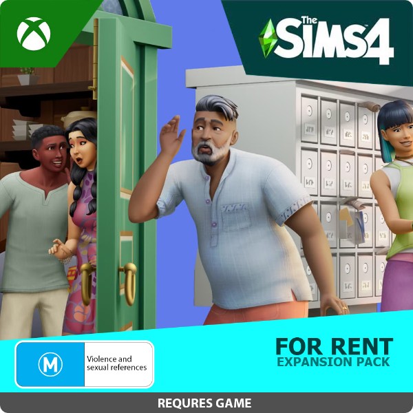 The Sims™ 4 For Rent Expansion Pack - Xbox Series X - EB Games Australia