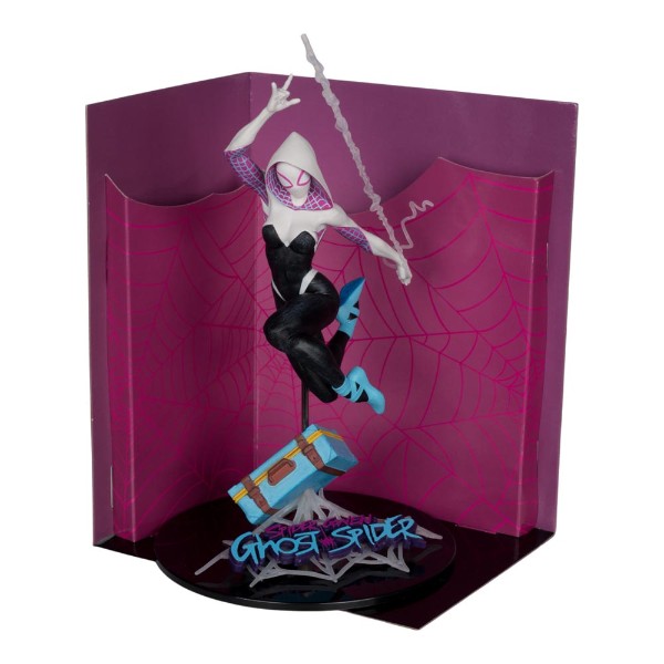 Marvel - Ghost-Spider with Scene (The Amazing Spider-Man #1) Gold Label ...