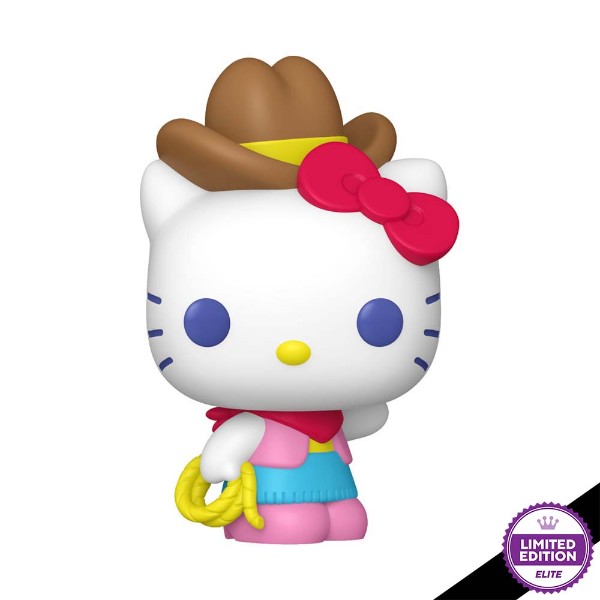Sanrio - Hello Kitty (Cowgirl) Pop! Vinyl Figure (Elite Limited Edition ...
