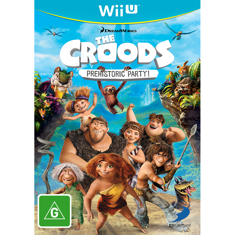 The Croods: Prehistoric Party (preowned) - Nintendo Wii U - EB Games ...