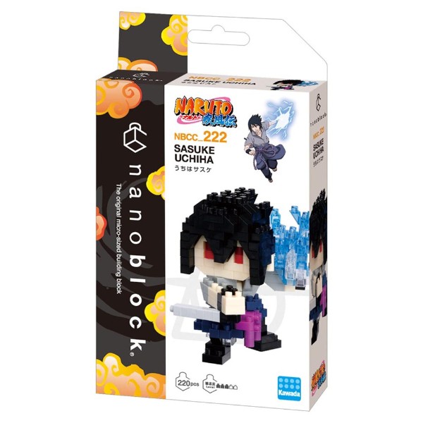 Naruto: Shippuden - Sasuke Uchiha (Chidori) nanoblock Figure - Toys and ...