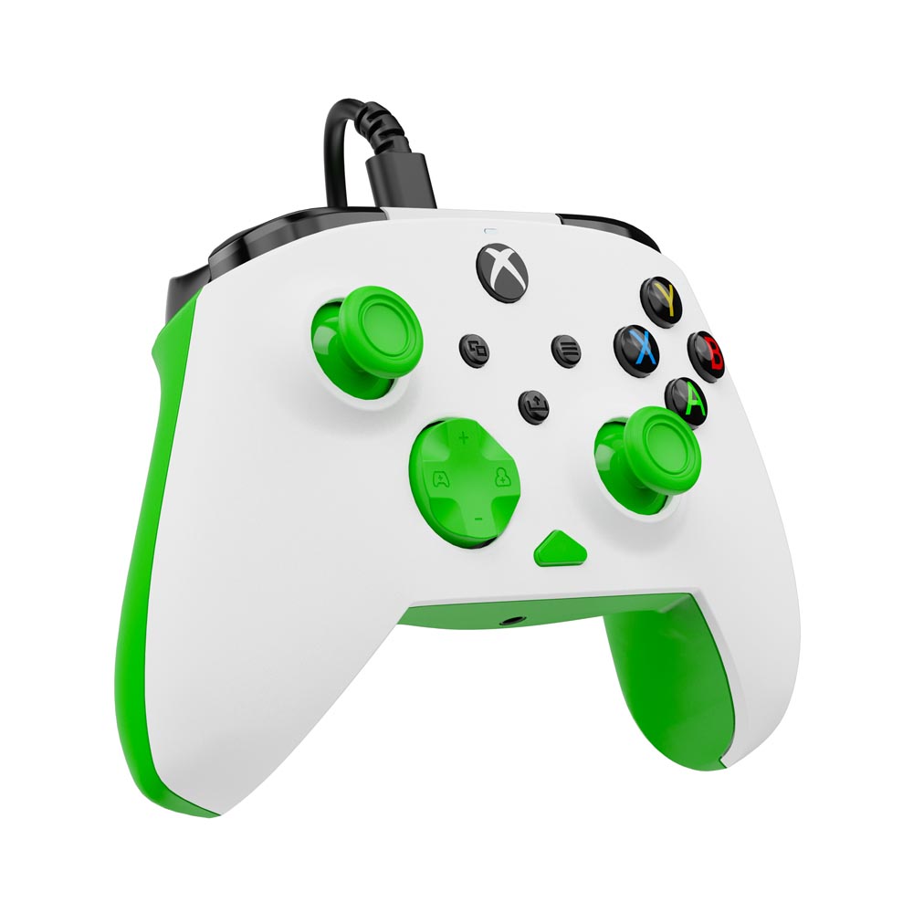 Turtle Beach - Rematch Core Wired Controller for Xbox – White/Green ...