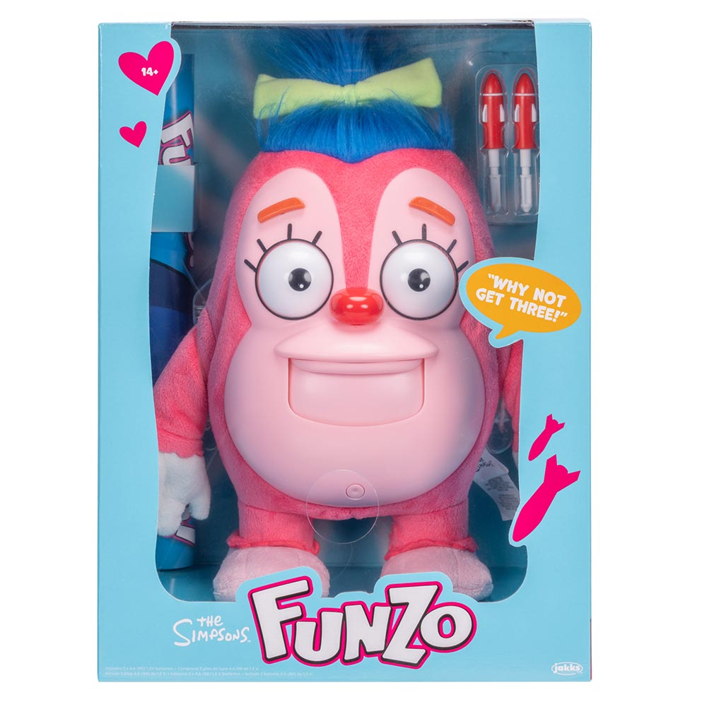 The Simpsons - Funzo 14" Talking Plush - Toys and Collectibles - EB ...