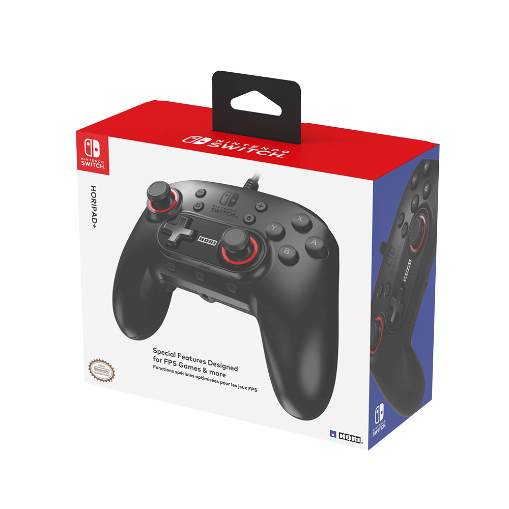 HORI Horipad Plus Controller for Nintendo Switch - Nintendo Switch - EB ...