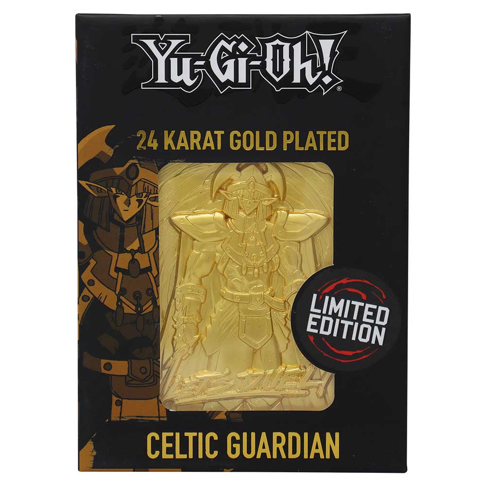 Yu-Gi-Oh! - Celtic Guardian 24k Gold Plated Metal Card - Toys and ...