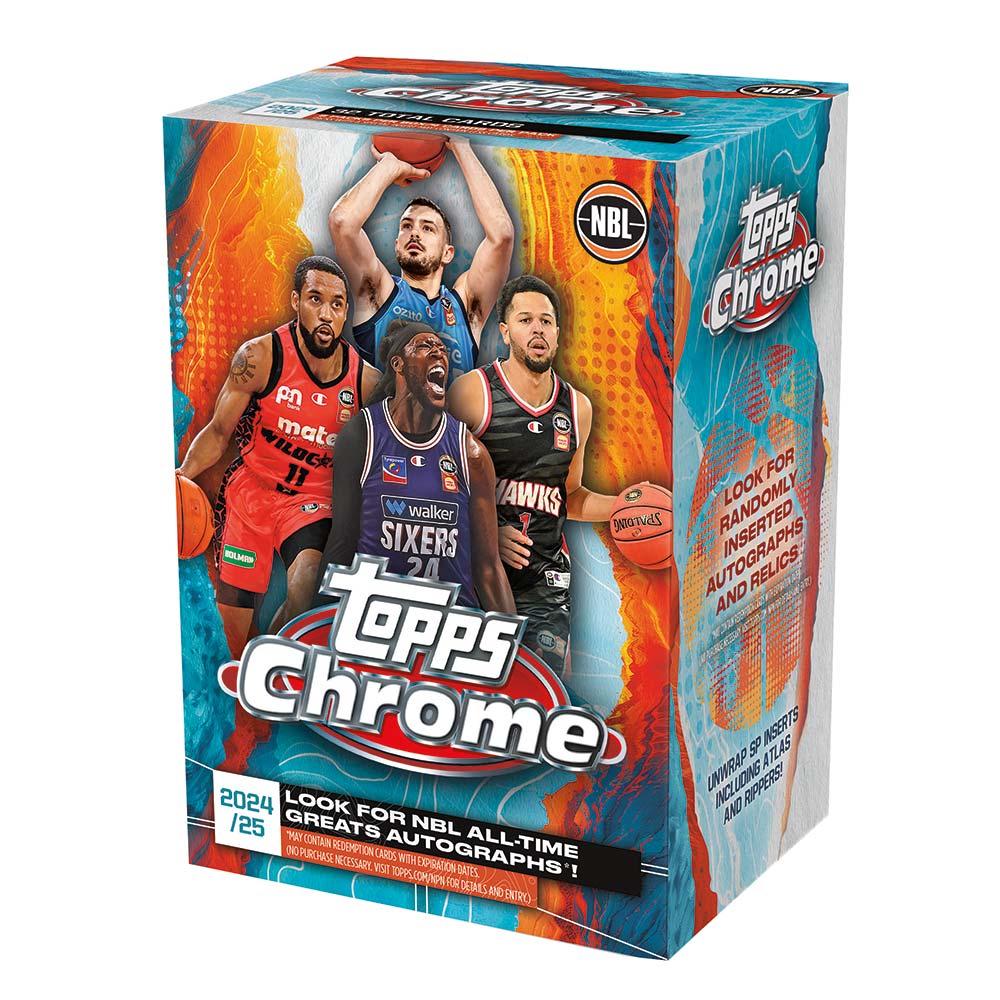 NBL - TC - 2024-25 Topps Chrome NBL Basketball Value Pack - Toys and ...