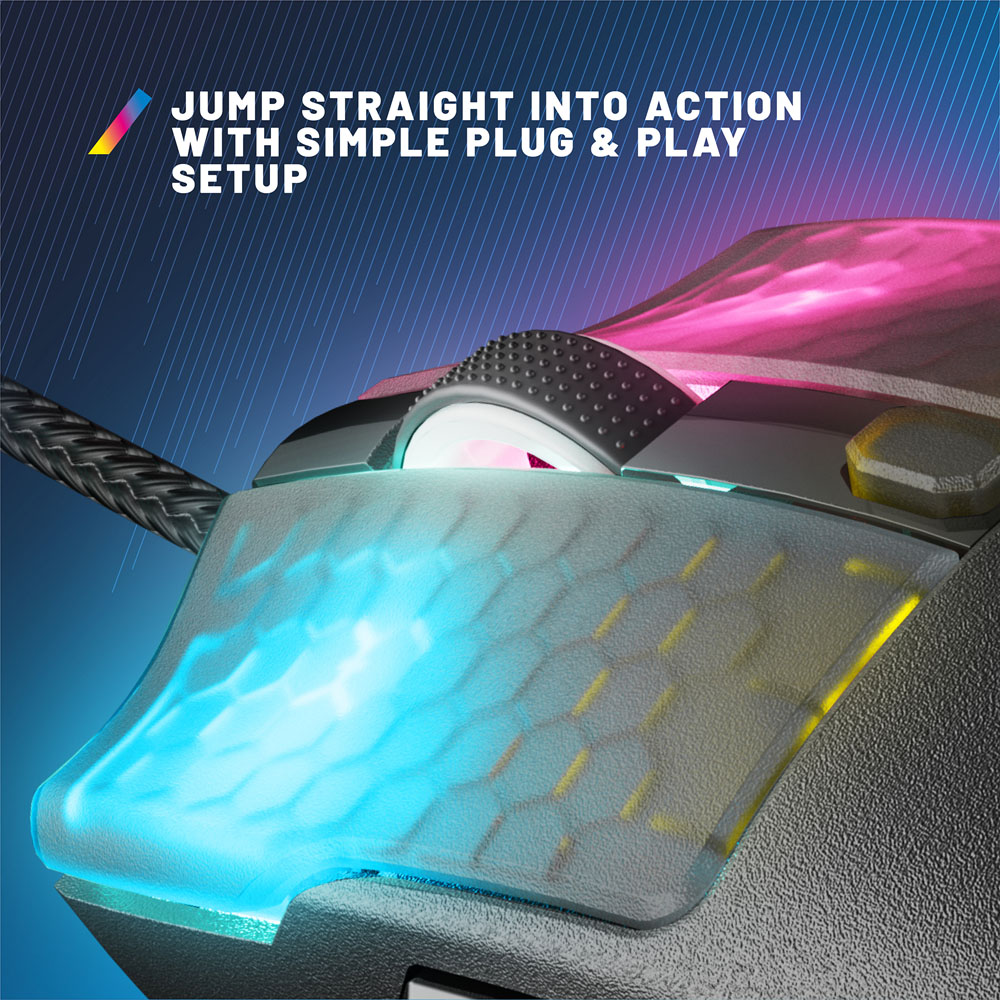 4Gamers Light Up Gaming Mouse - PC - EB Games Australia