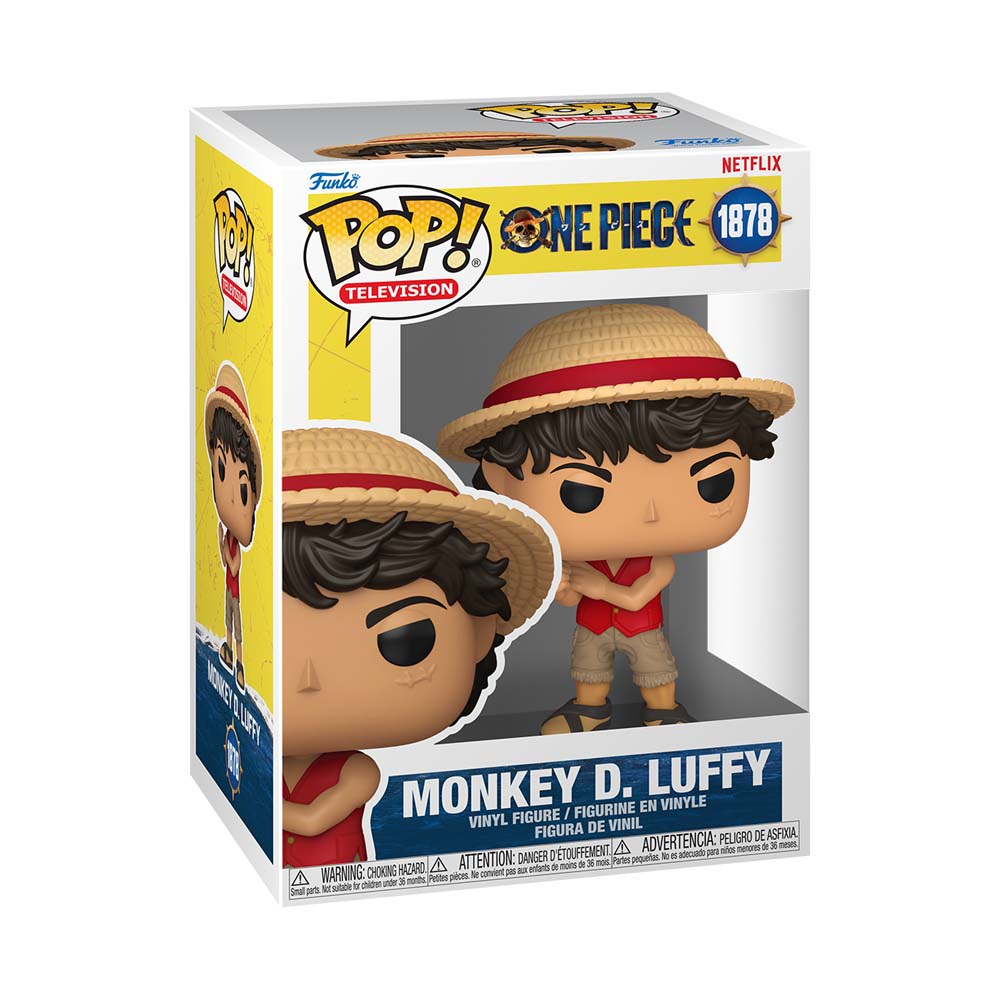 Netflix - One Piece - Monkey D. Luffy Pop! Vinyl Figure - Collectibles ...