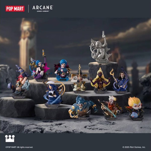 POP MART - League of Legends Arcane Blind Box (Single Box) - Toys and ...