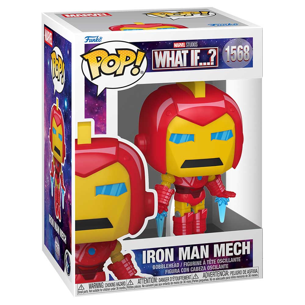 Marvel - What If...? Iron Man Mech Pop! Vinyl Figure - Toys and ...