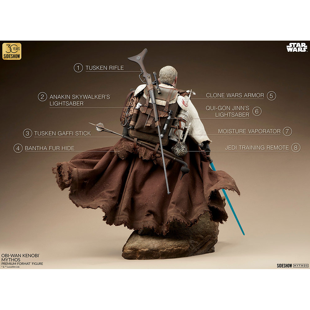 Star Wars - Obi-Wan Kenobi Mythos 1/4 Scale Premium Format Statue ...